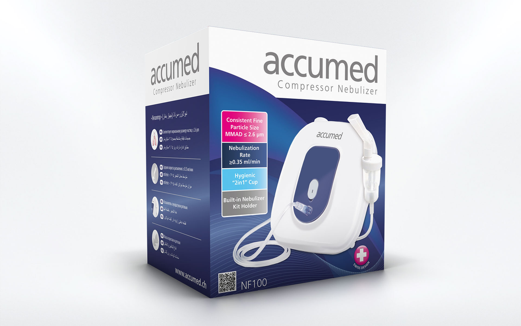 ACCUMED NF 100 PISTON NEBULIZER | Rosh Medical Company